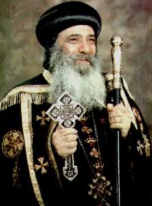 H.H. The late Pope Shenouda III – St. Antonious and St. Mina Coptic ...